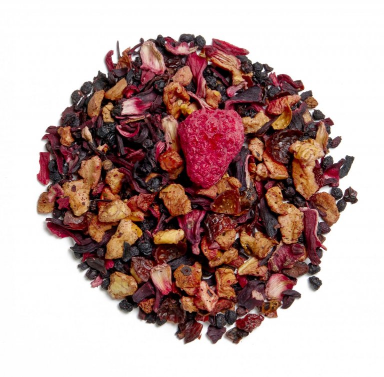 Jarðaber & Hindber - Áfylling | Te & kaffi